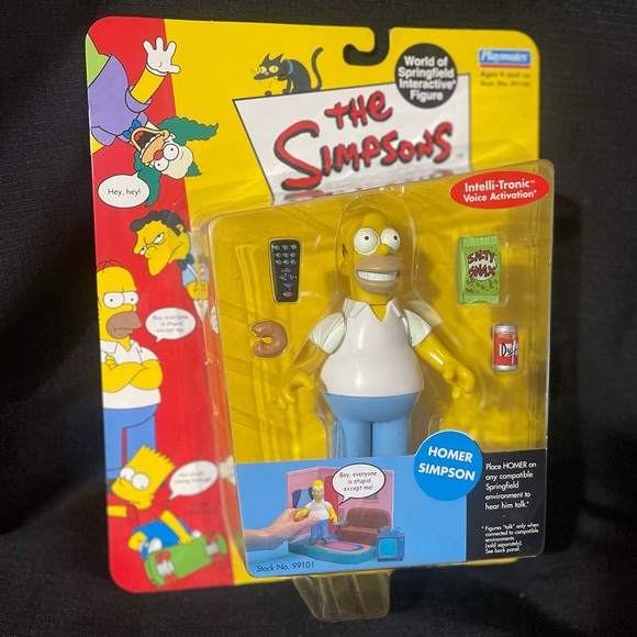 Playmates Toys | Toys | 200 The Simpsons Homer Simpson World Of ...